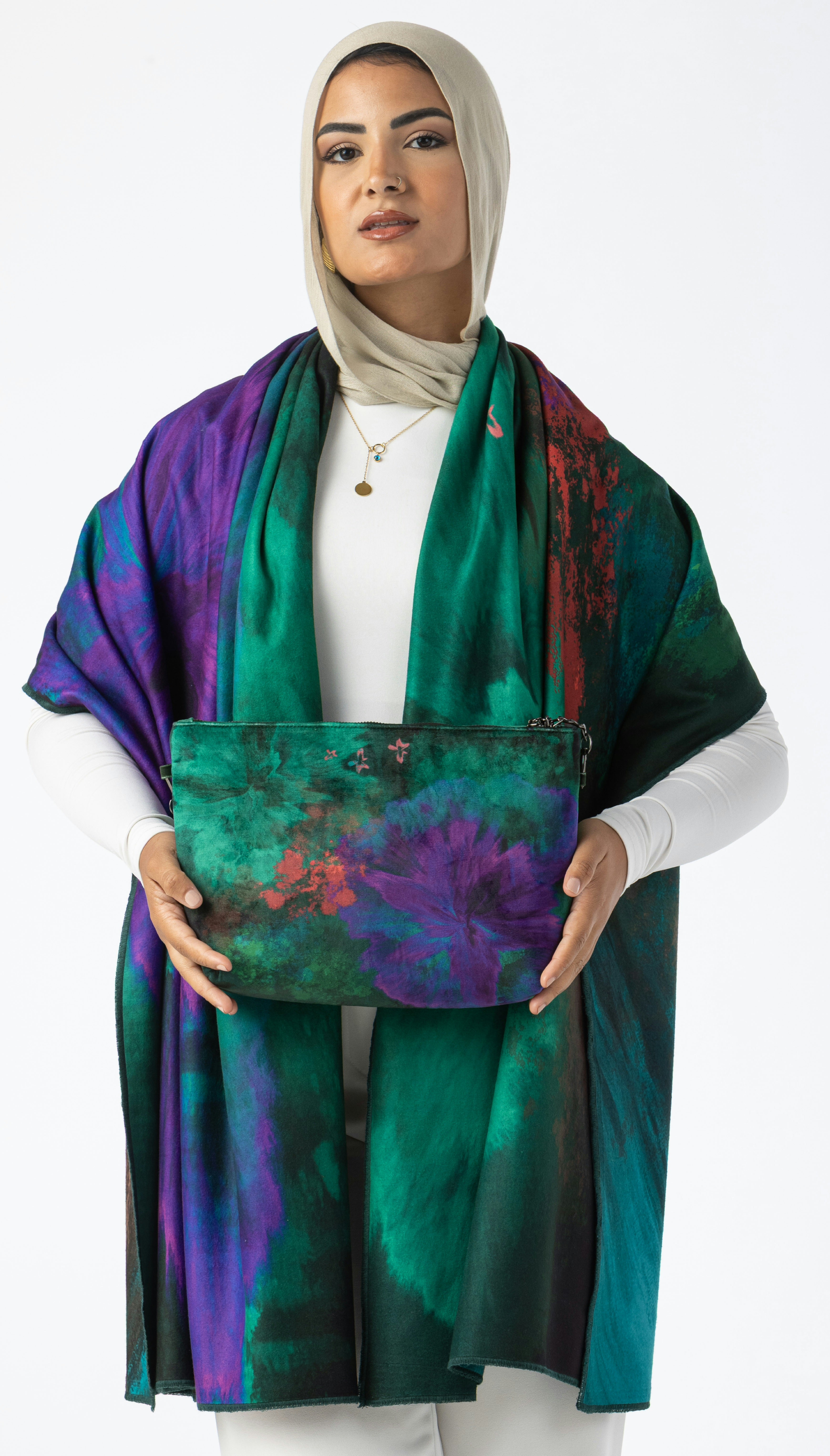 Artistic Winter Shawl/Scarf – Deja Designs