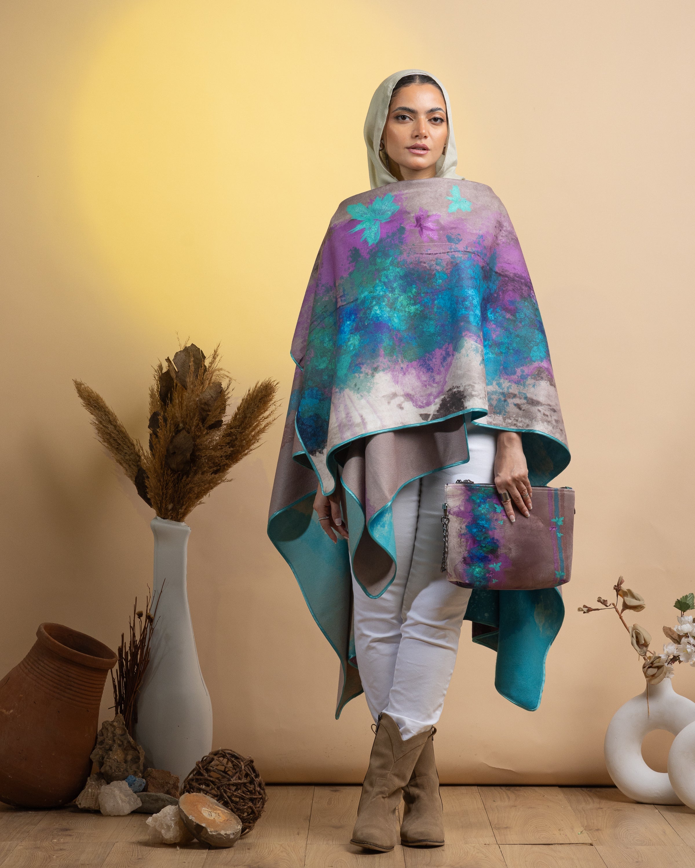 Double Face Winter Capes – Deja Designs