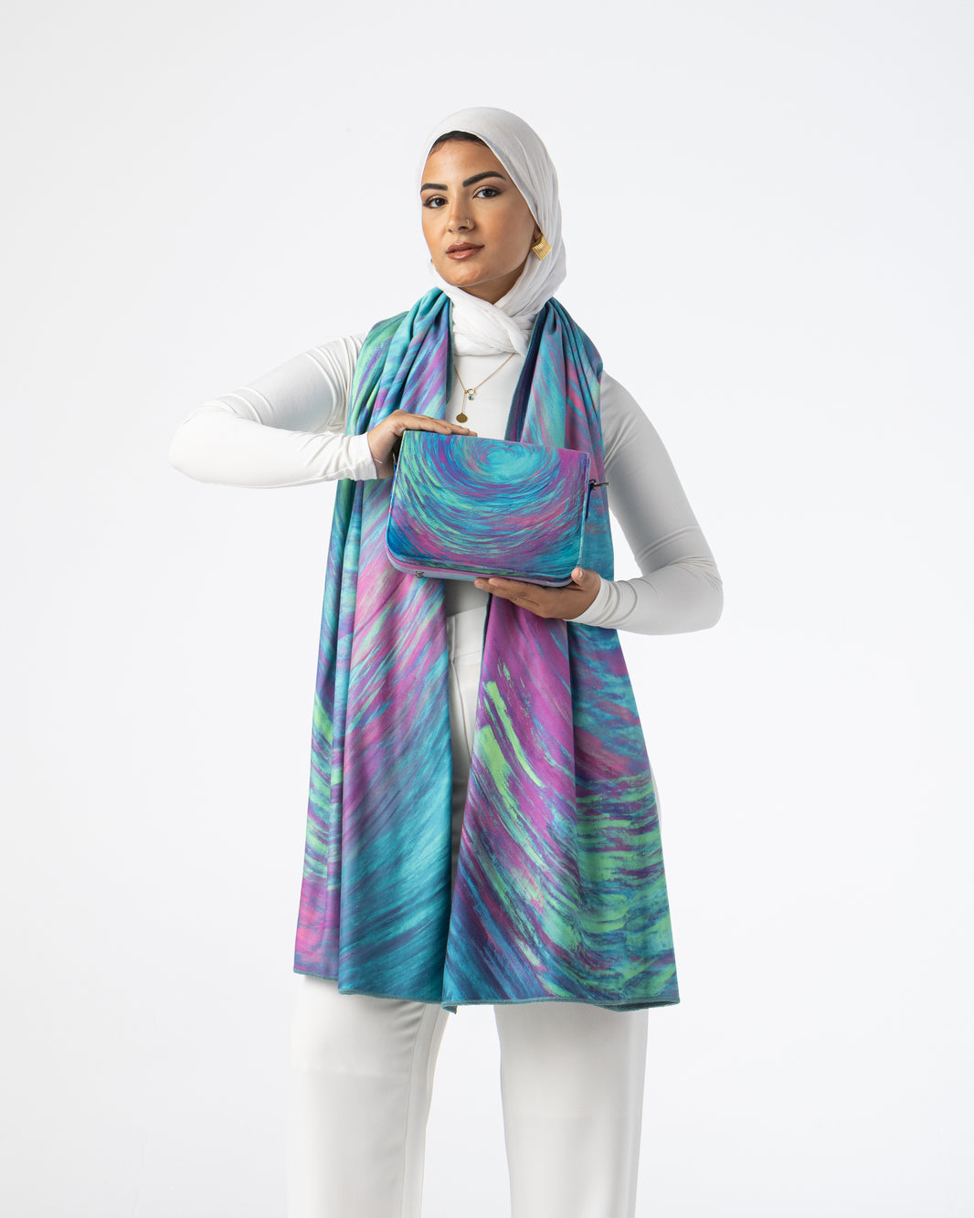 Artistic Winter Shawl/Scarf – Deja Designs